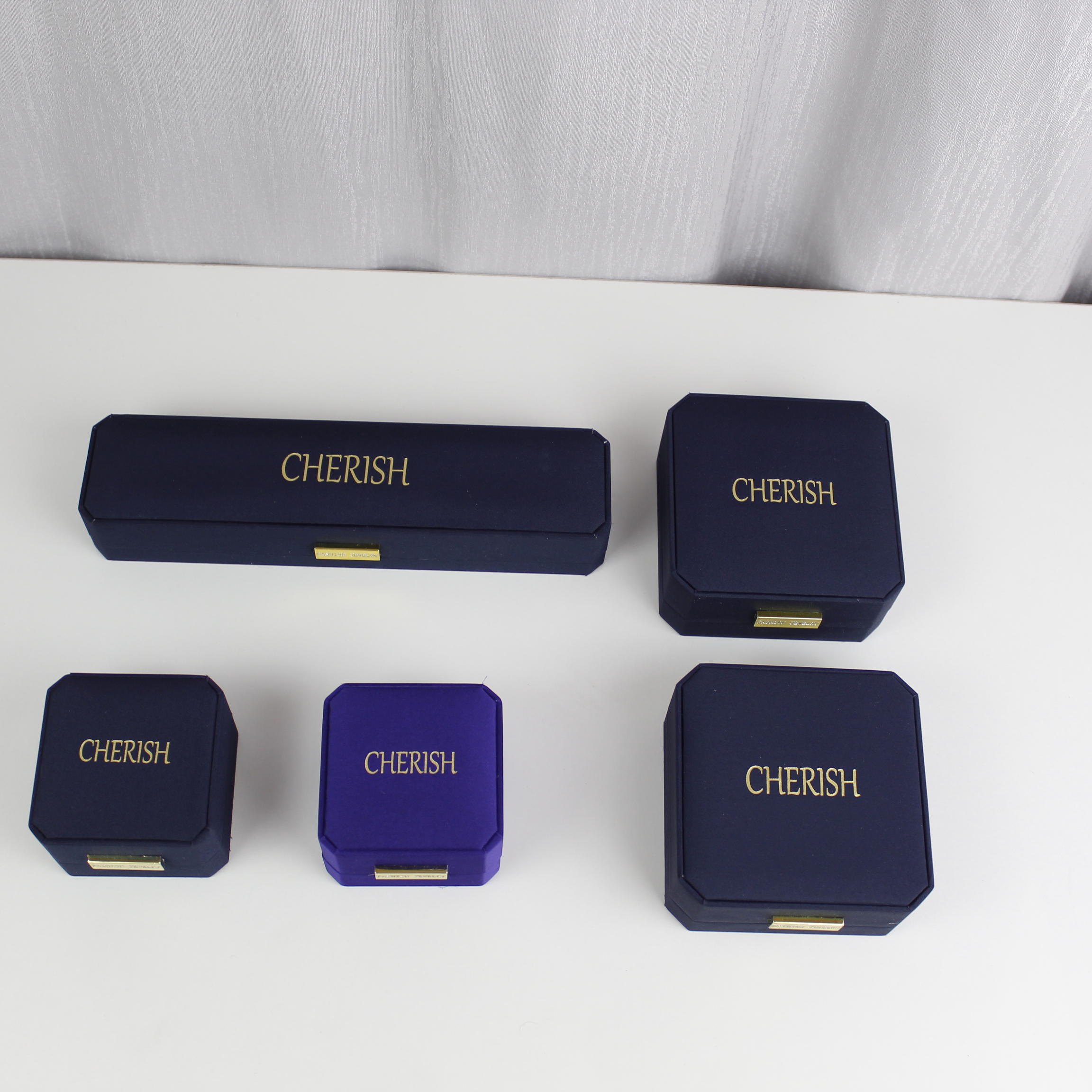 YS-24206 Deep blue box - www.zjys-packing.com